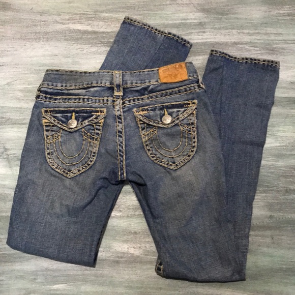 True Religion | Jeans | True Religion Billy Big T Straight Leg Low Rise ...
